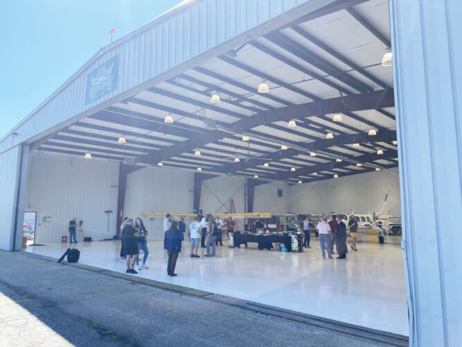 Hangar 4 ribbon cutting: Mid-Ohio Valley Regional Airport celebrates ...